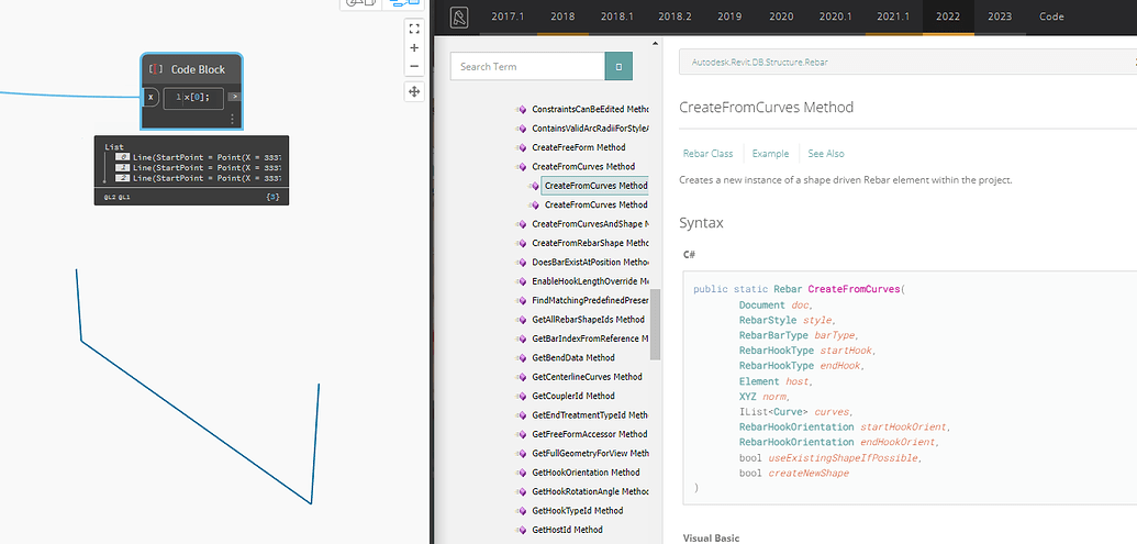 Revit Api Rebar From Curve Dynamo Dynamo
