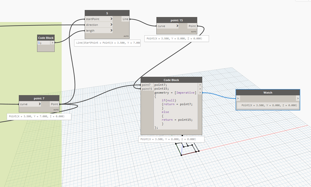 If else logic - DesignScript - Dynamo