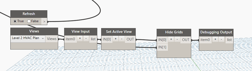 Hide Linked-In model Grids - Revit - Dynamo