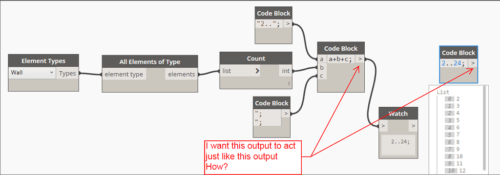 List creation based on count - Lists-Logic - Dynamo