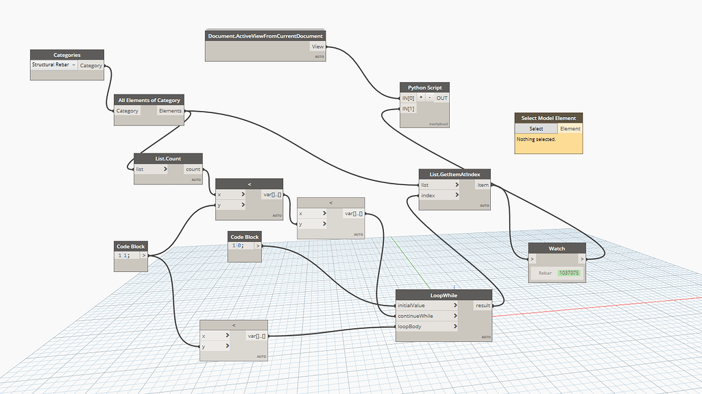 Iterate through list - Revit - Dynamo