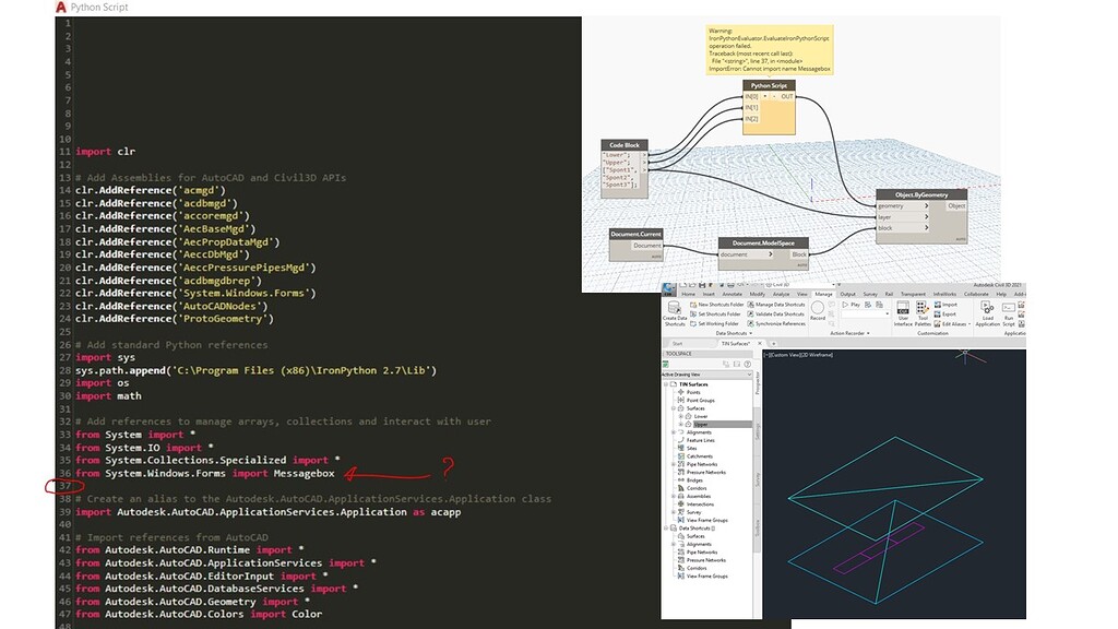 Generate Solids Between TIN Surfaces with Dynamo for Civil 3D - Civil 3D - Dynamo