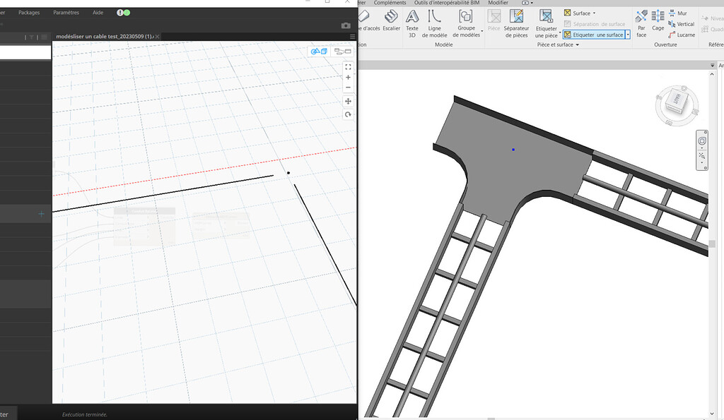 Draw cables in cable tray - Revit - Dynamo