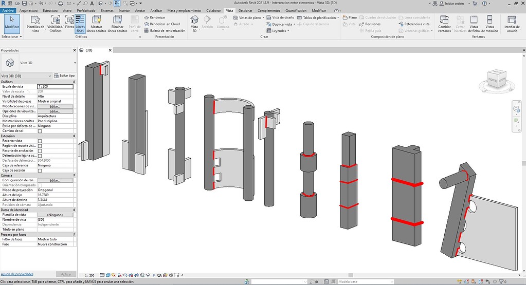 Get intersected surfaces - Revit - Dynamo
