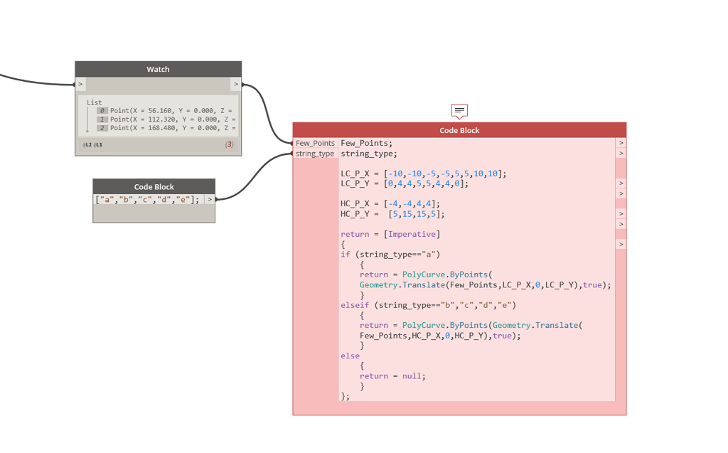 Problems with if else and elseif - DesignScript - Dynamo