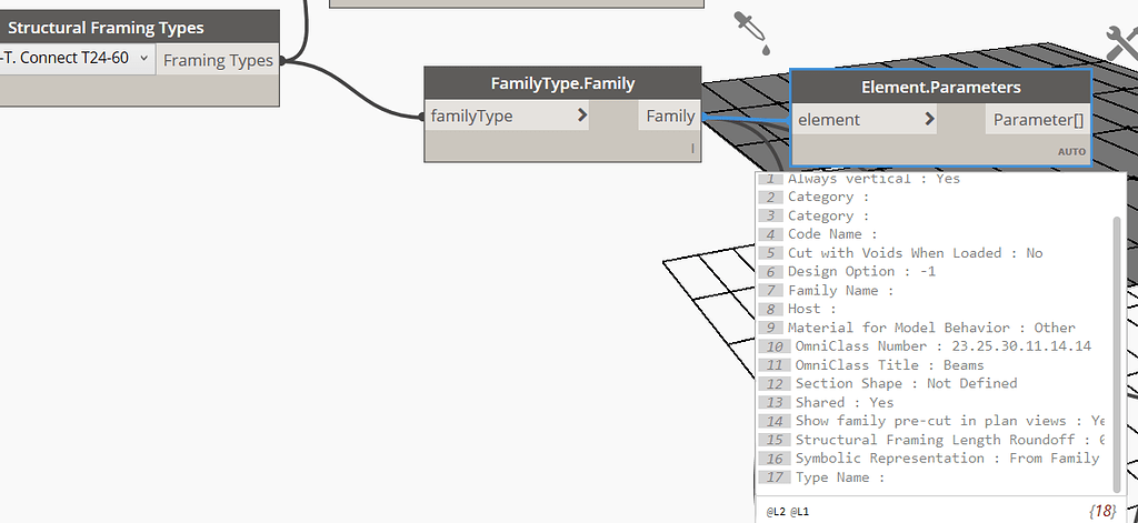 Changing parameter of structural framing family - Revit - Dynamo
