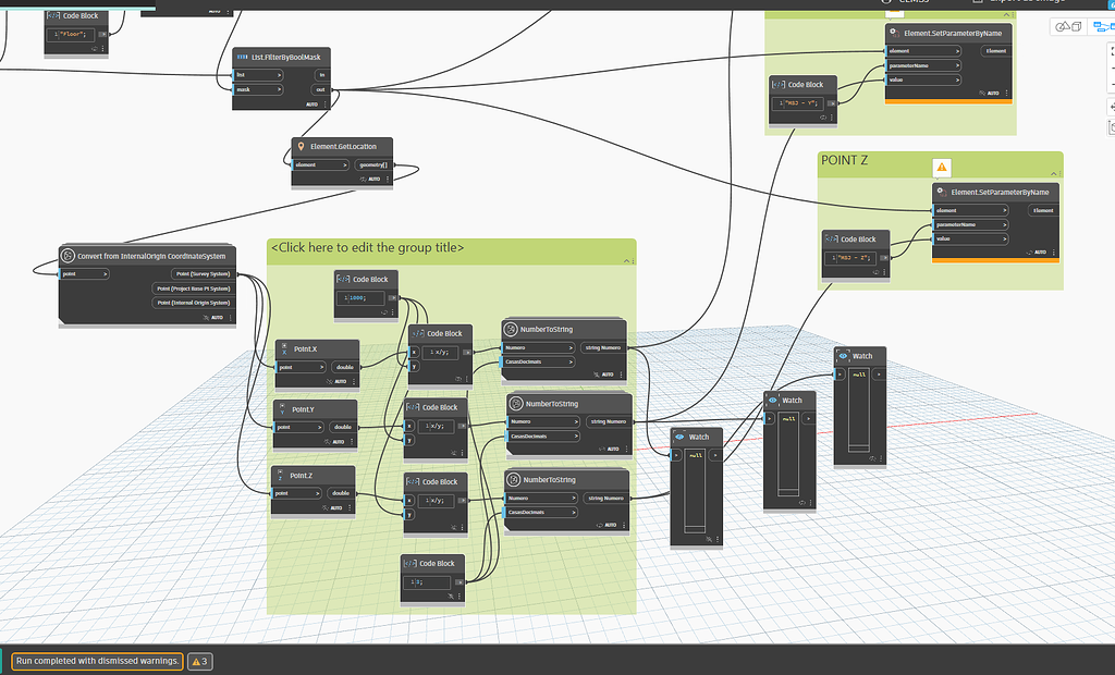 Dynamo pile coordinate script HELP - Revit - Dynamo