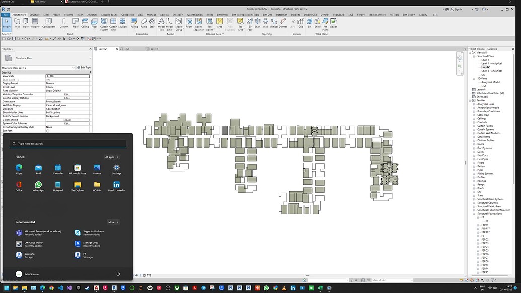 Place Different Family Using CAD Block Location - Revit - Dynamo