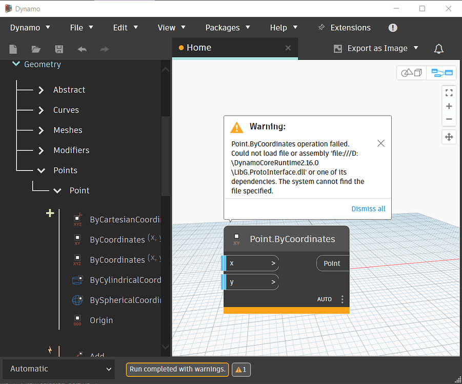 Libg.protointerface.dll Issue - Developers - Dynamo