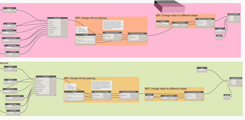 Rebar Elements Disappear When Running Script Again Revit Dynamo