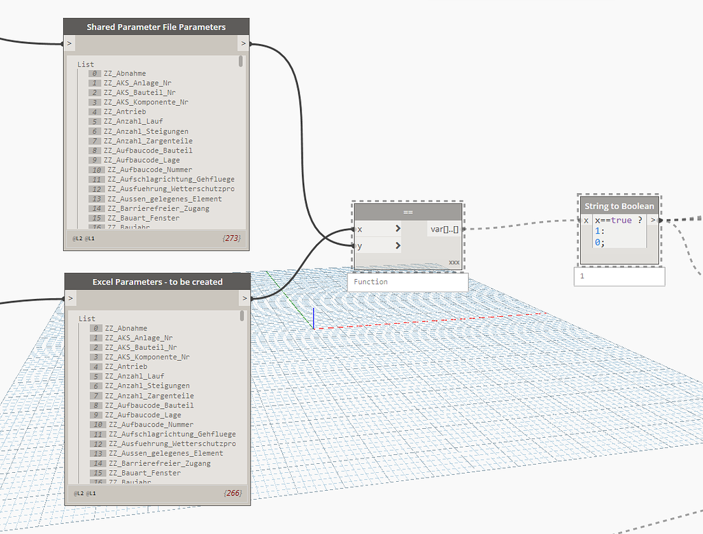 Check If Parameter Already Exists Lists Logic Dynamo