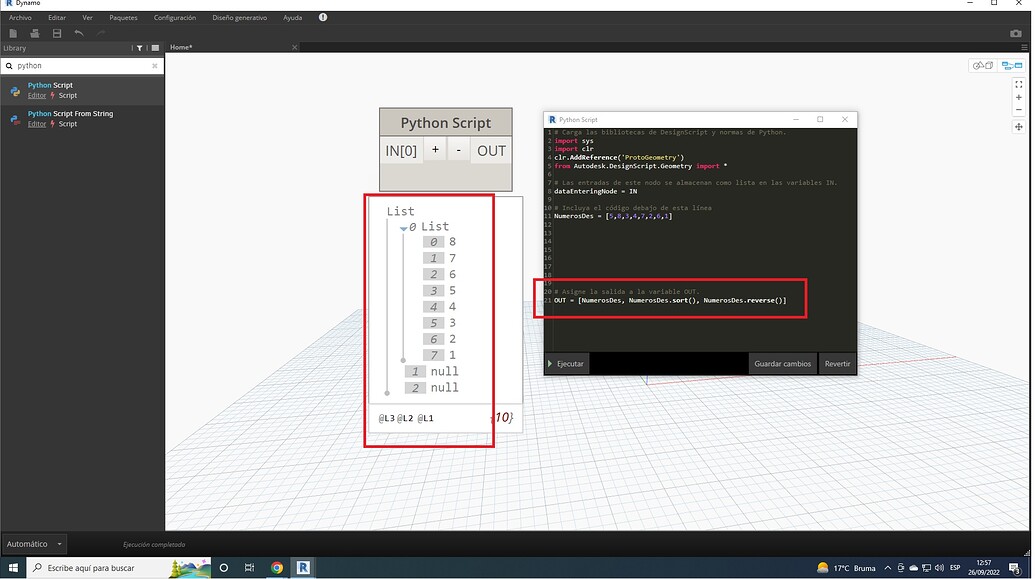 Extracting lists in python script - Revit - Dynamo