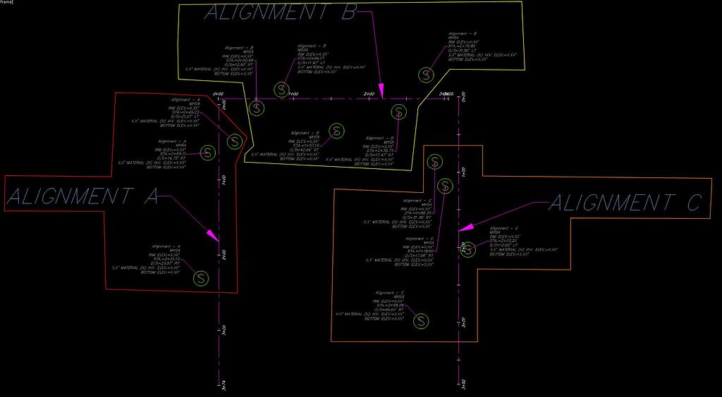 Dynamo Graph for Station Offset Labels with Multiple Alignments - Civil 3D - Dynamo