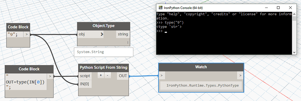 Object Type in Python - Developers - Dynamo