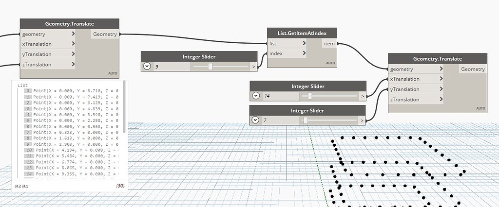 Move points - Dynamo