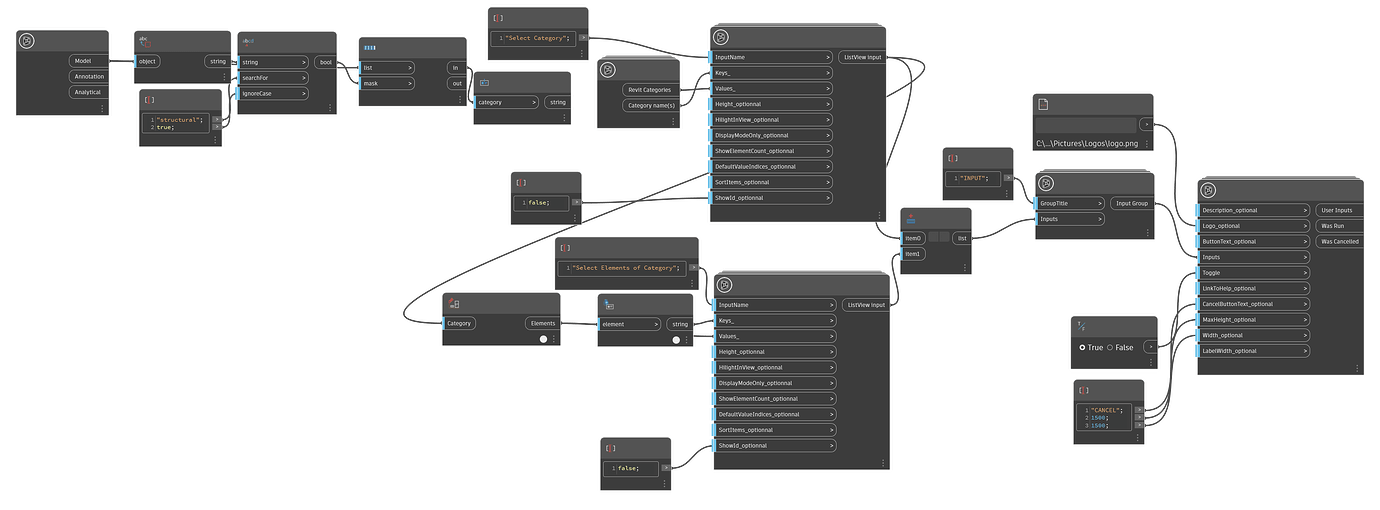 Working With Data - Shapes | Multiple Inputs - Revit - Dynamo
