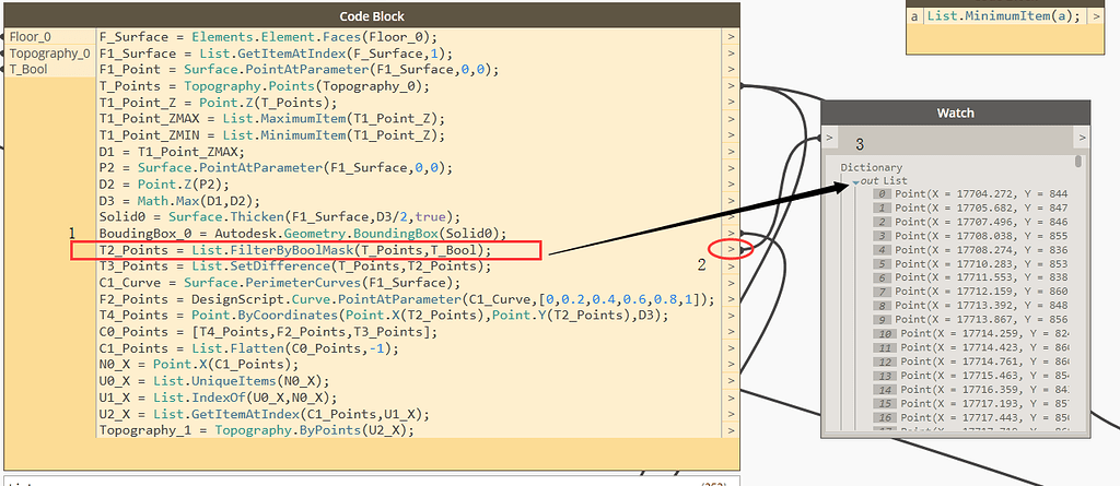 How to get the outlist using Designscript - DesignScript - Dynamo