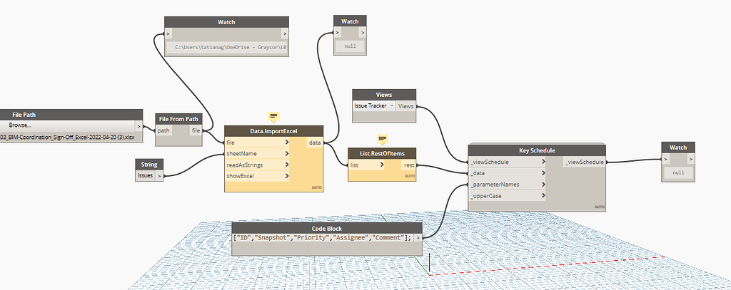 FAQ: Importing Excel to Revit through Dynamo / Null String Problems - FAQ - Dynamo