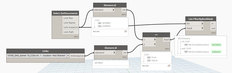 Selecting an Item from a List - Revit - Dynamo