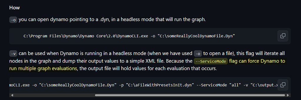 Dynamocli Developers Dynamo 