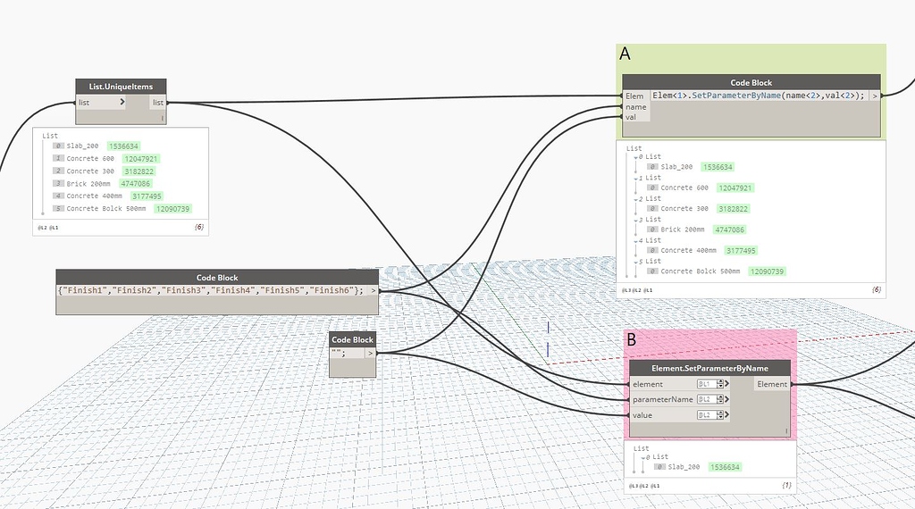Lacing in CodeBlocks... (SetParameterByName) - FAQ - Dynamo