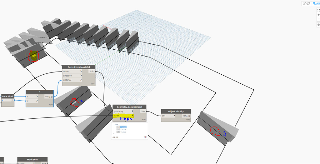 Geometry.DoesIntersect Problem - Revit - Dynamo