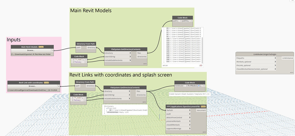 Batch link revit model and copy splash screen (sheet) into 30 models ...