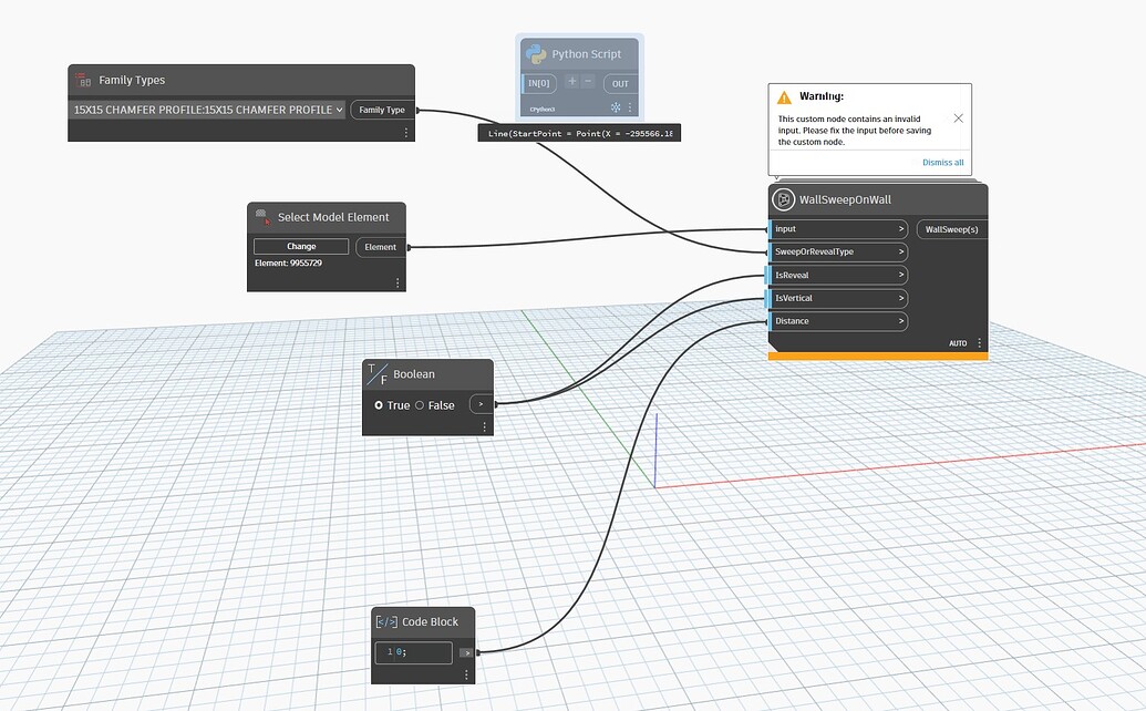 Wall chamfer - Revit - Dynamo