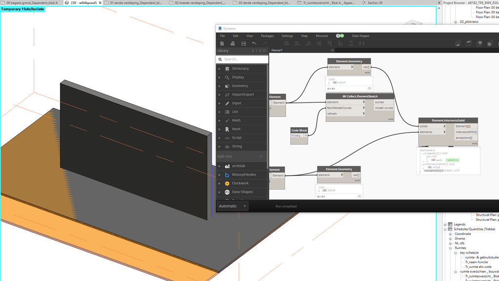 Edit boundary floor - Revit - Dynamo