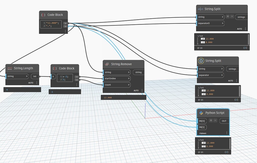 Splitting strings in dynamo 2.18.1 - Dynamo