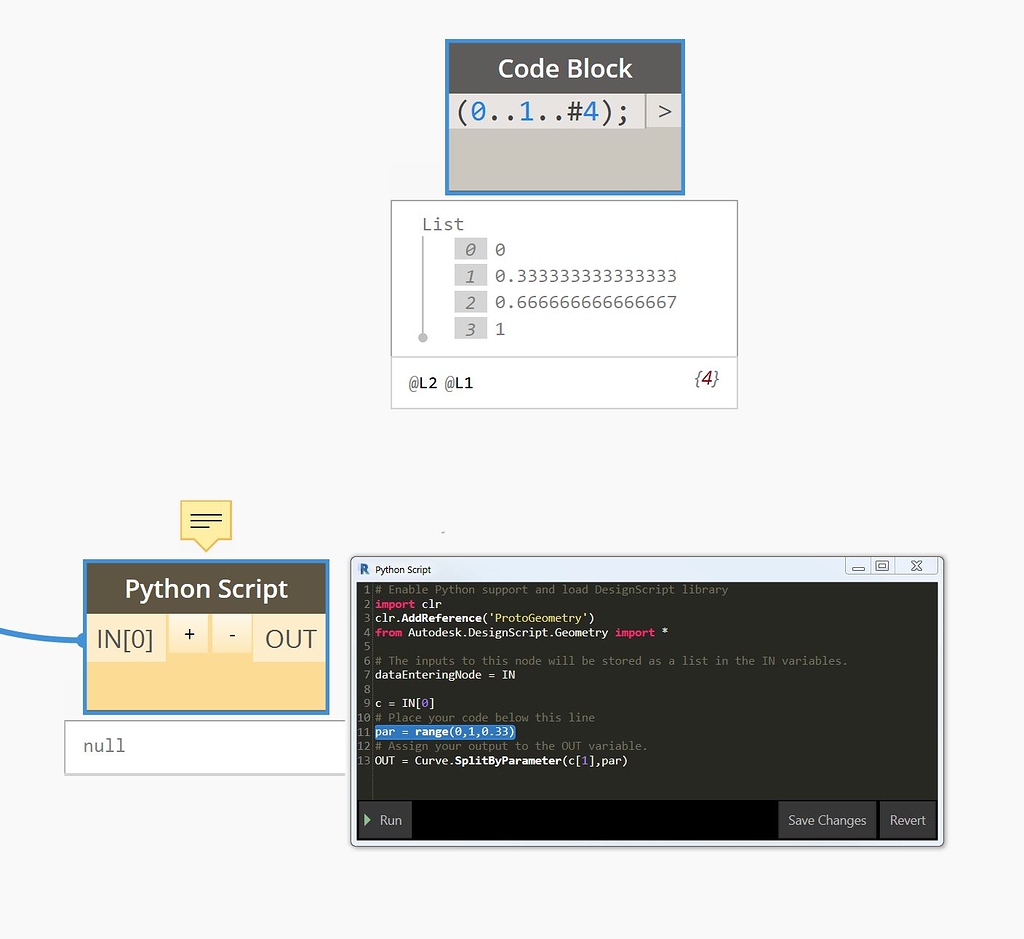 How to do range(start,stop,number of steps) in Python Script? - Lists-Logic - Dynamo