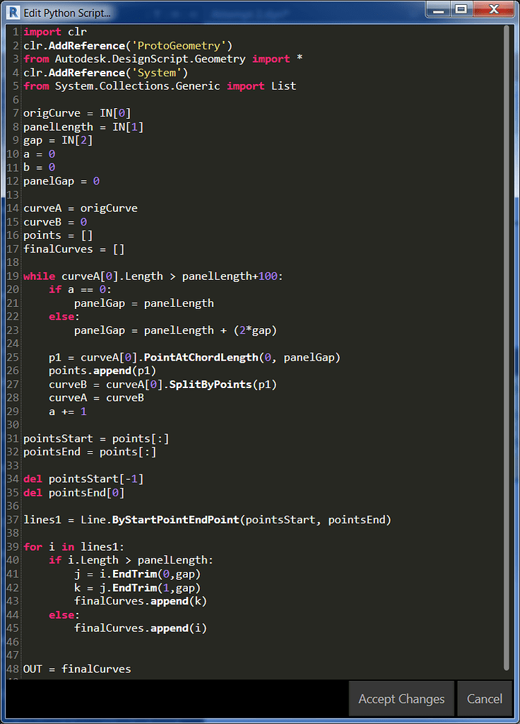 Python script advice - Developers - Dynamo