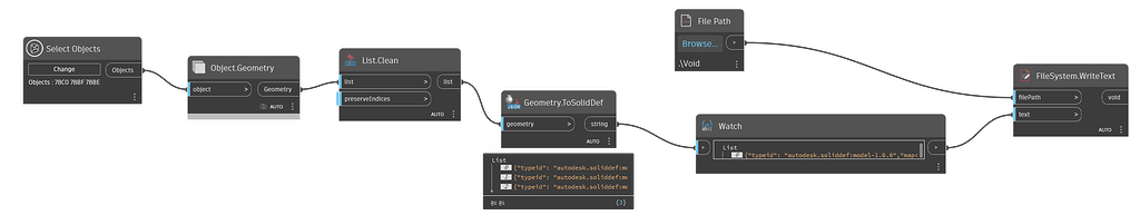 JSON Multiple Solids - Civil 3D - Dynamo