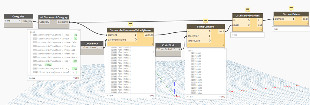 Views with null values? what are they, where are they? - Revit - Dynamo