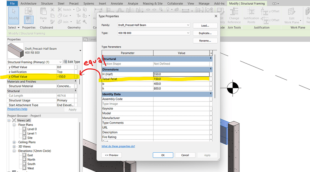 Autofill for instance Parameter - Revit - Dynamo