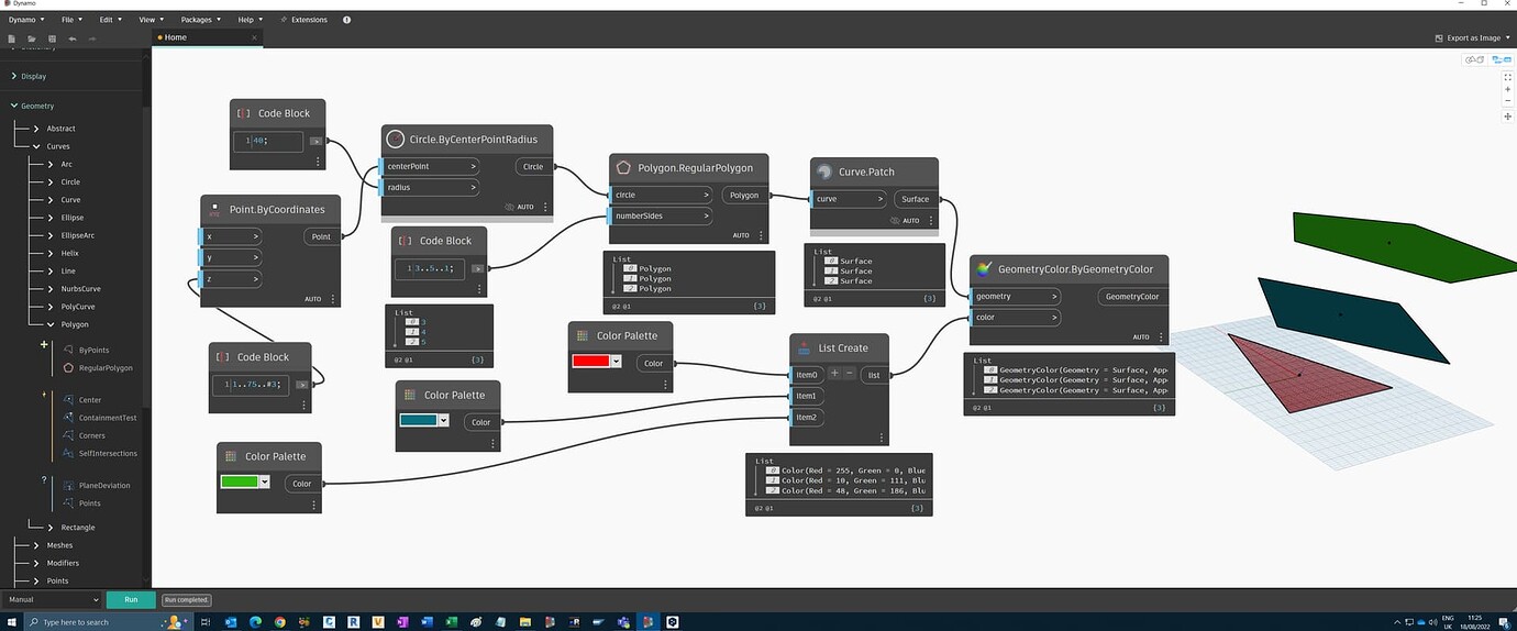 Points to Surface - Dynamo