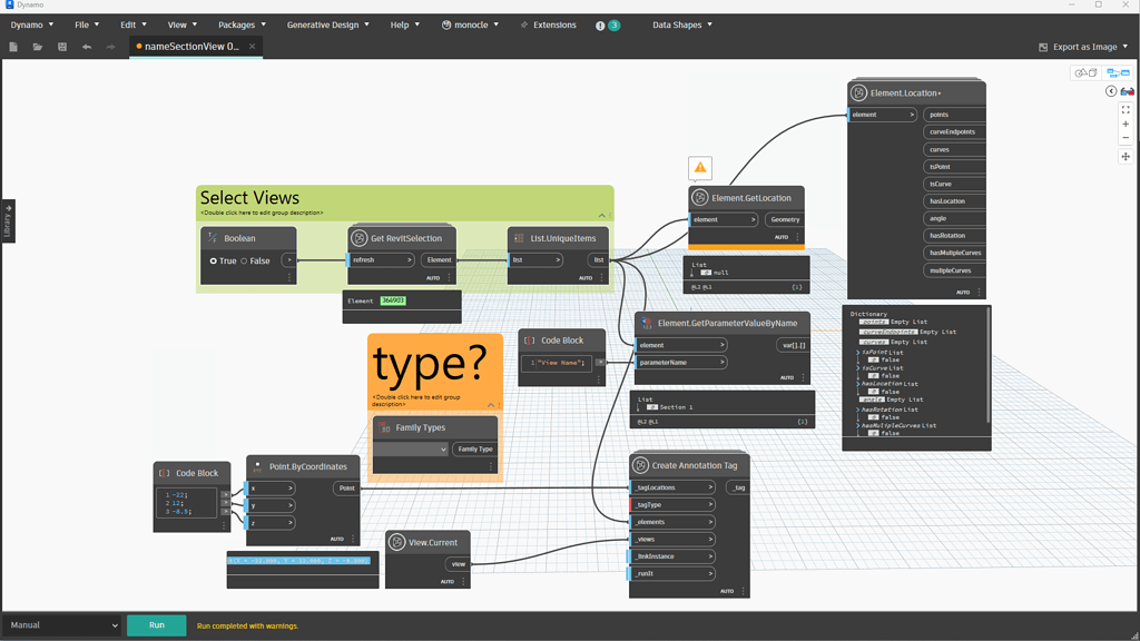 Create Generic Annotation - Developers - Dynamo