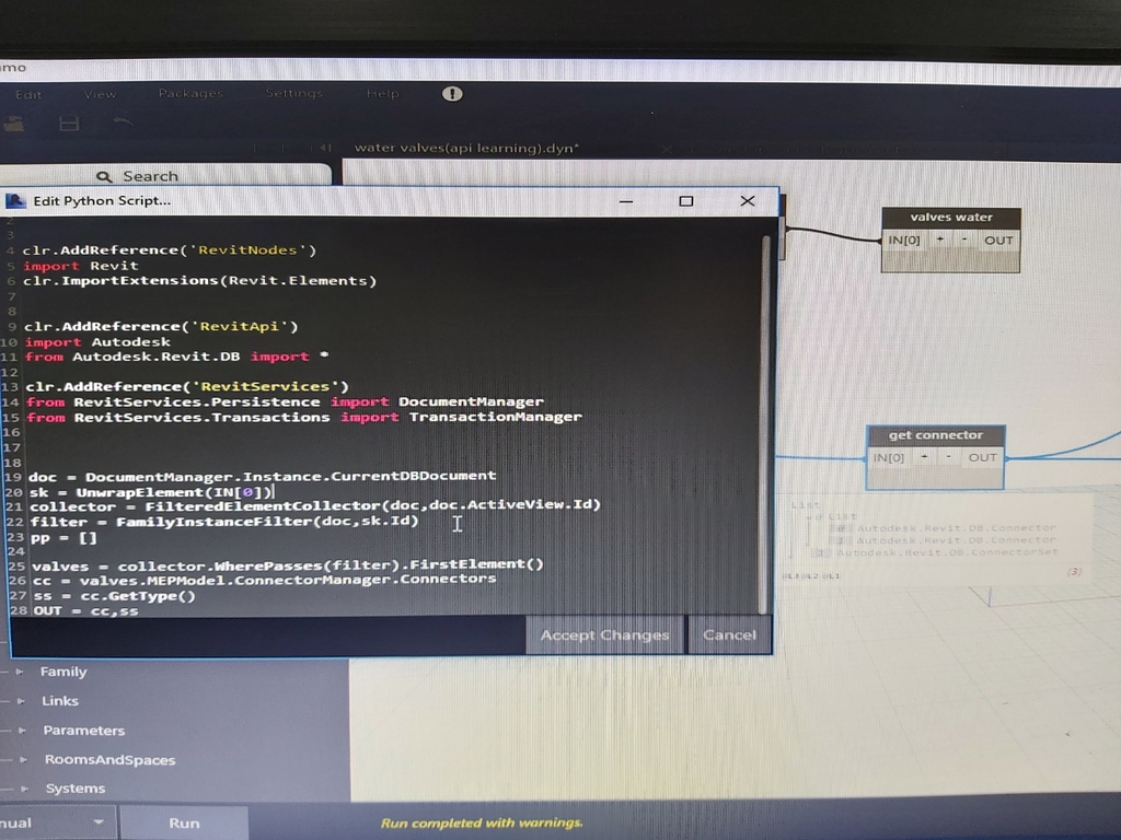 Different Connector return value - Developers - Dynamo