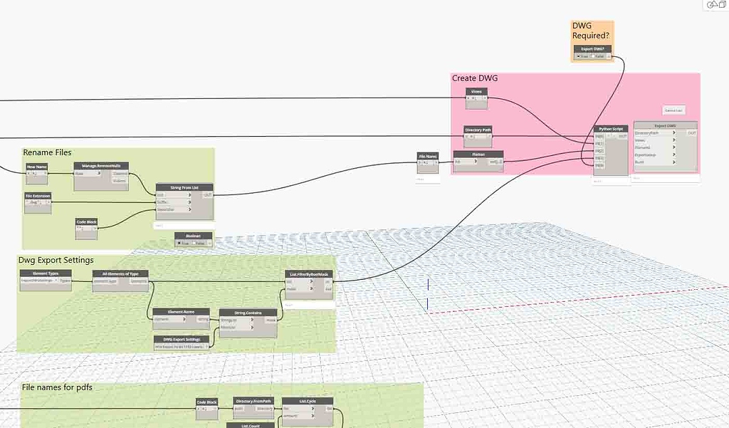 Batch Plot AutoCAD Settings - Revit - Dynamo