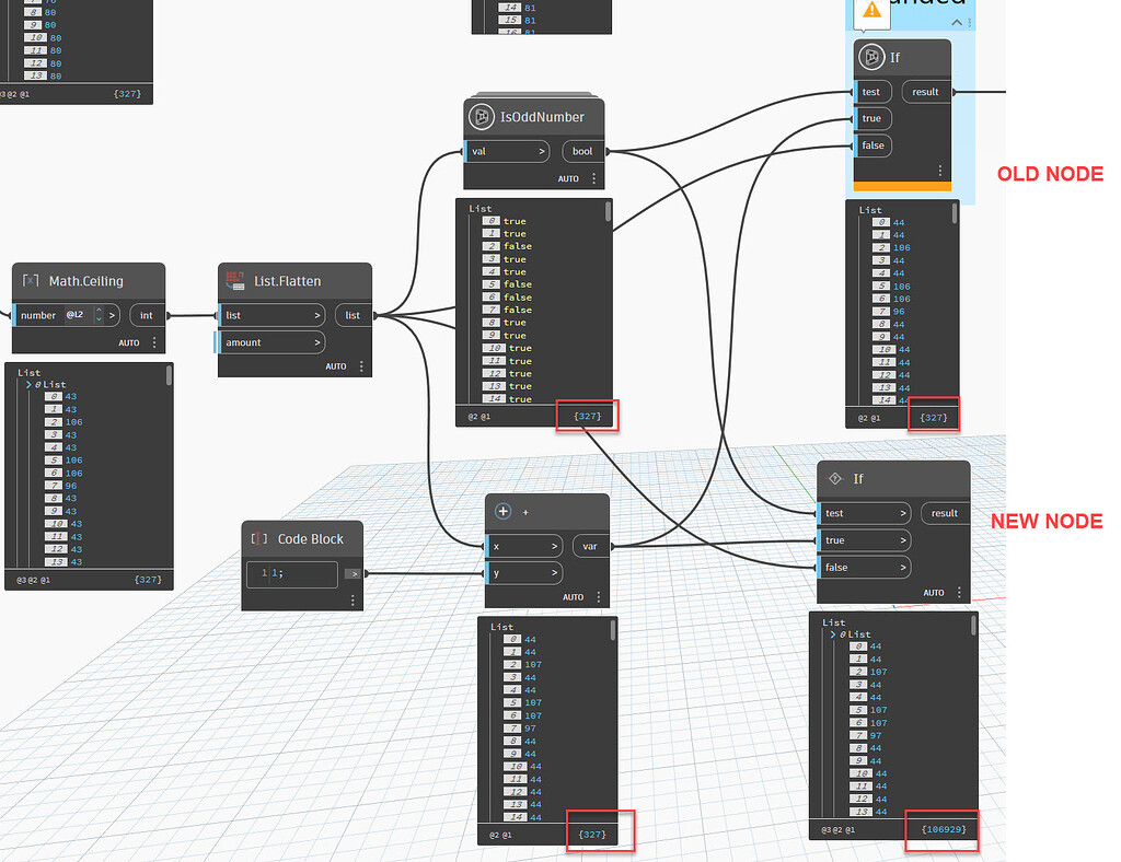 If Node Not Working The Same Properly In Revit 2023 Dynamo