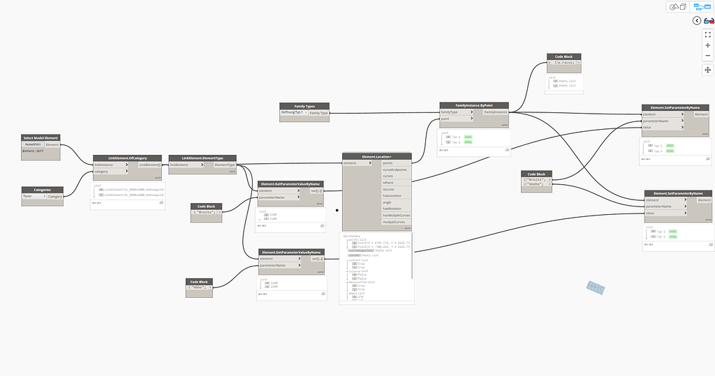 Placing Opening driven by host door values? - Revit - Dynamo