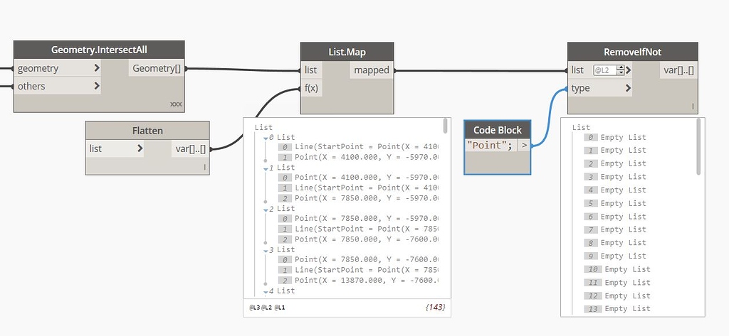 I want to filter points from list - Lists-Logic - Dynamo