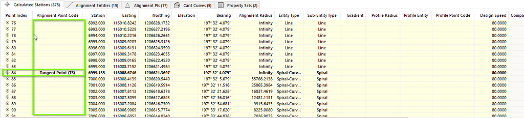 AlignmentExtensions. GetSubEntitiesAtStation or Alignment Point Code - Civil 3D - Dynamo