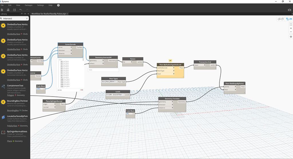 Empty list extracting geometry from topo - Revit - Dynamo