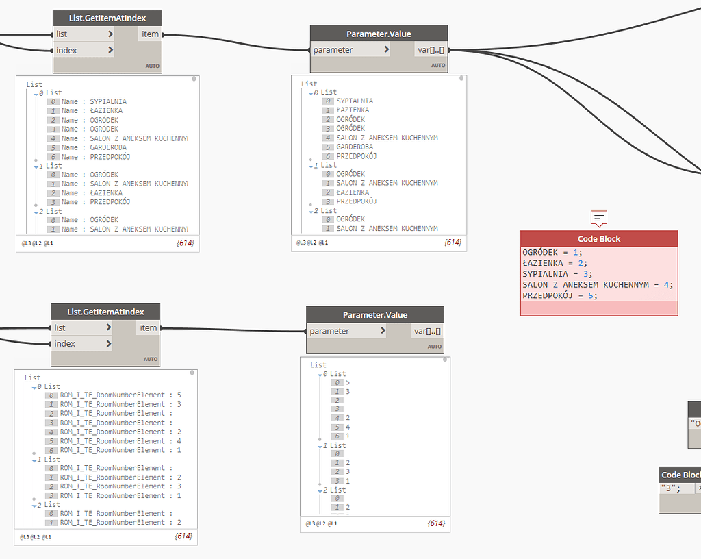 Assign appropriate numbers to corresponding parameters - Dynamo Player - Dynamo