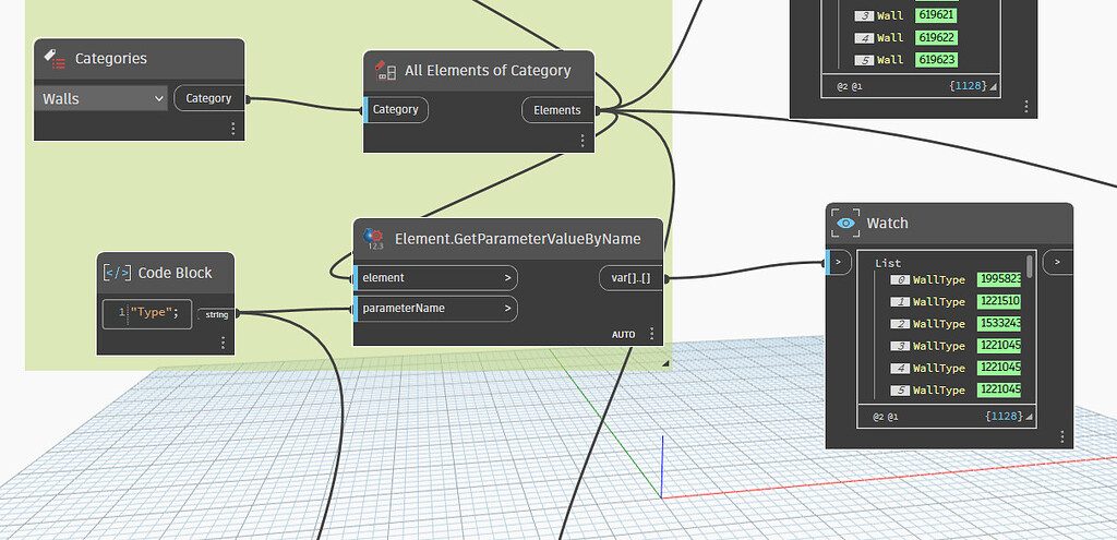 Dynamo doen't show wall type name - Revit - Dynamo