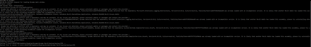 Dynamo 2.13 crashes with a custom library - Revit - Dynamo