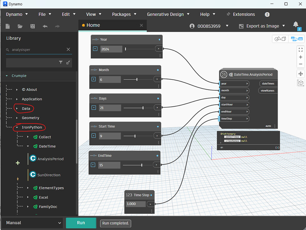 Date Time Crumple package - Revit - Dynamo