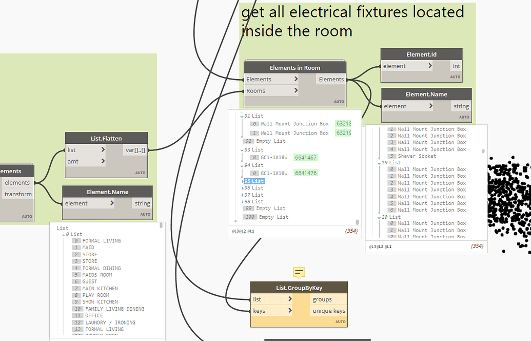 Get element room location from linked file - Dynamo Player - Dynamo