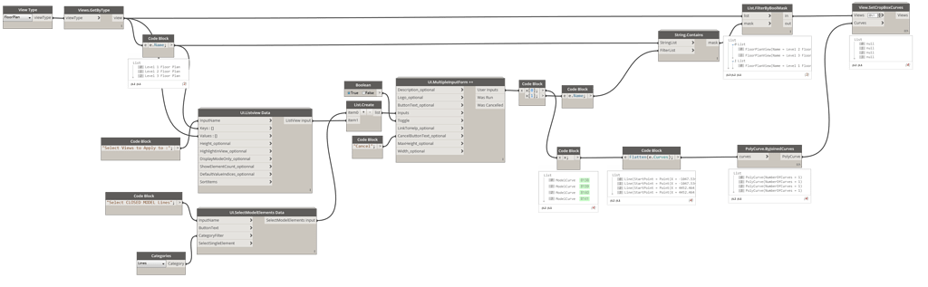 Copy Crop Region to Multiple Views - Developers - Dynamo